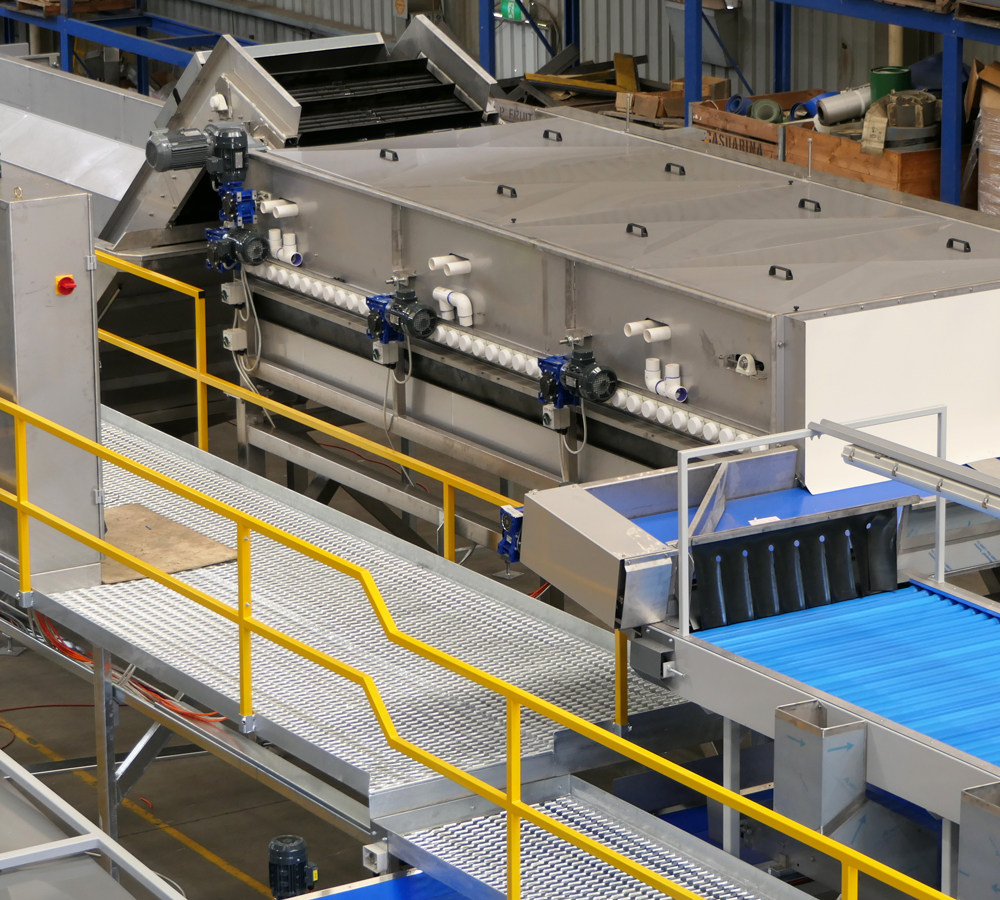 Flat Bed Vegetable Washer | Made In Australia By edp